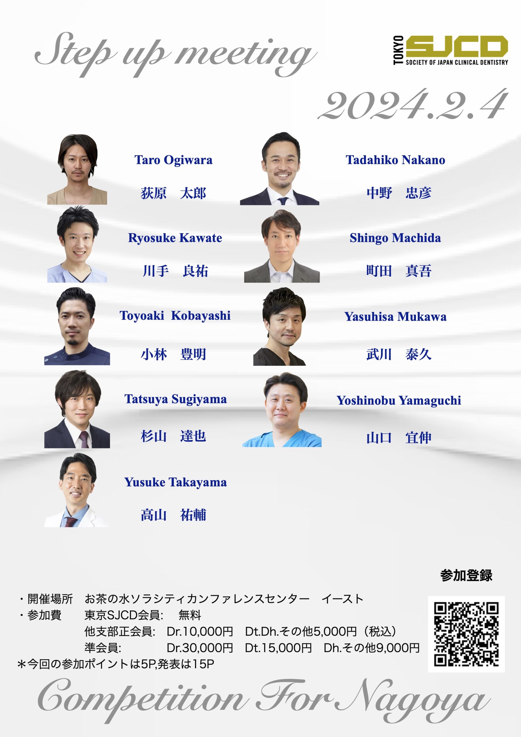 【開催報告】2023年度 第2回 ステップアップミーティング ～Competition For Nagoya～ | 東京SJCD